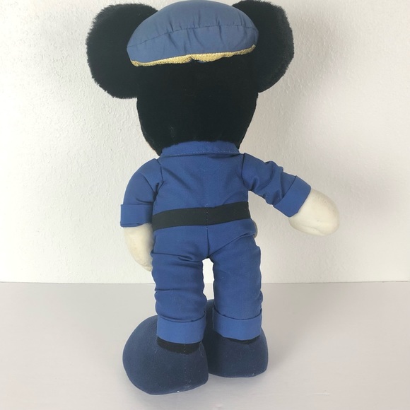 Disney | Toys | Vintage Disney Police Officer Mickey Mouse Plush | Poshmark
